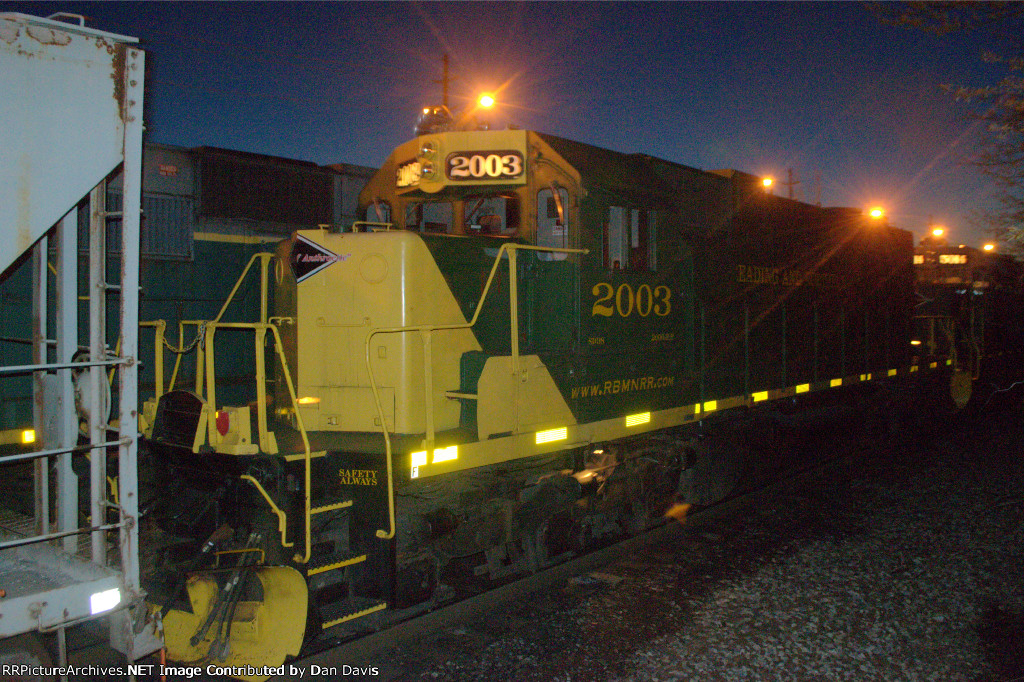 RBMN SD38 2003 now as the third unit on RGPN-27